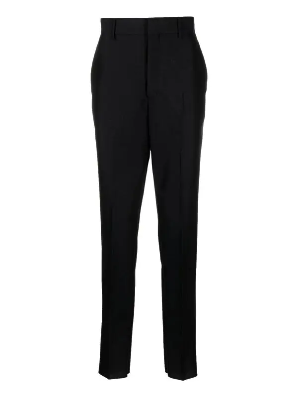 Prada Mid-rise Tailored Trousers - Blue