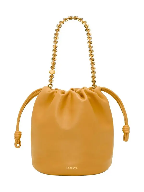 Loewe Flamenco Purse Bucket Bag - Nude & Neutrals