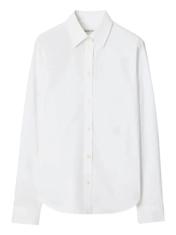 Burberry Cotton Poplin Shirt - White