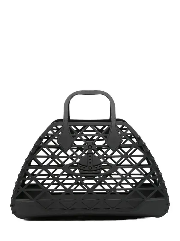 VIVIENNE WESTWOOD Mesh-finish Bag - Black