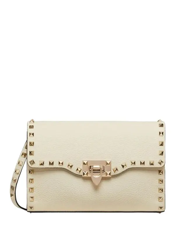 Valentino Garavani Small Rockstud Crossbody Bag - Nude & Neutrals