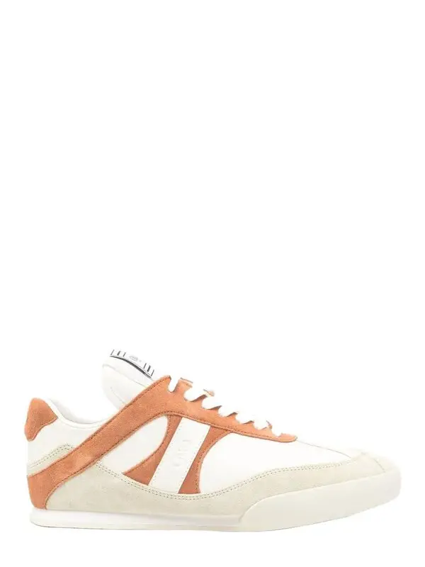 Chloé Kick Smooth Leather Sneakers - White