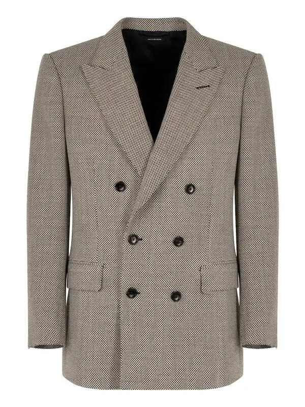 TOM FORD Birdseye Jacket - Multi