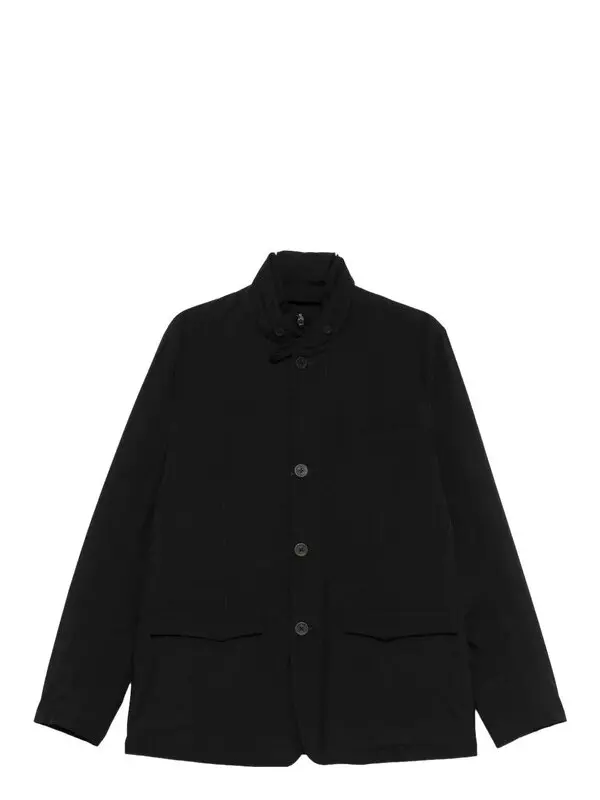 Herno High Collar Jacket - Black