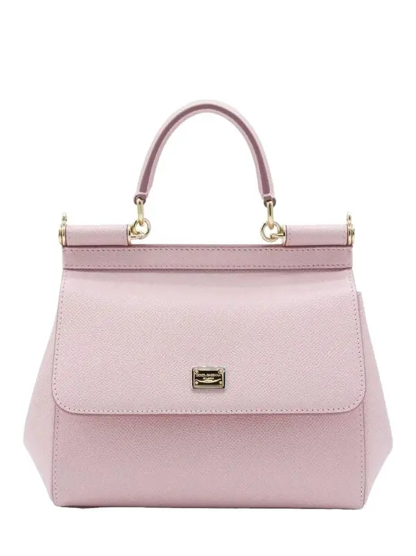 Dolce & Gabbana Small Sicily Handbag - Pink & Purple