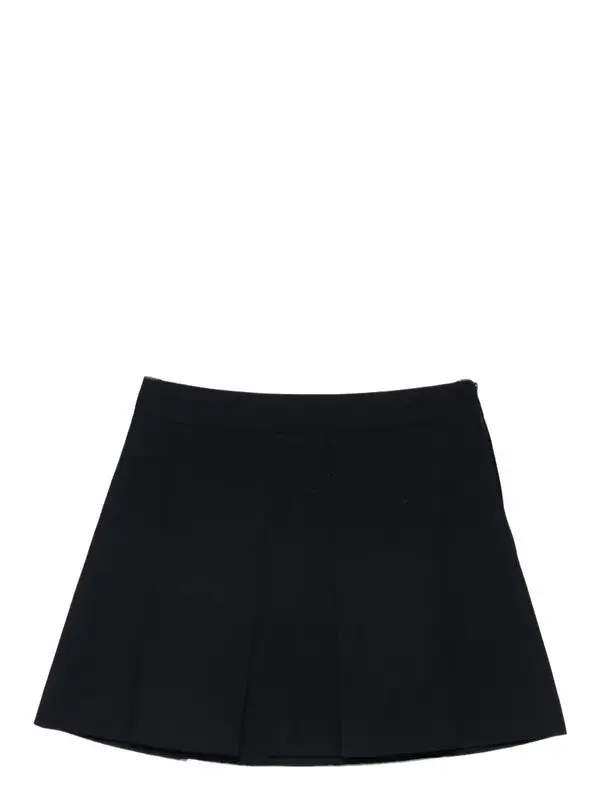 A.p.c. Pleated Mini Skirt - Blue