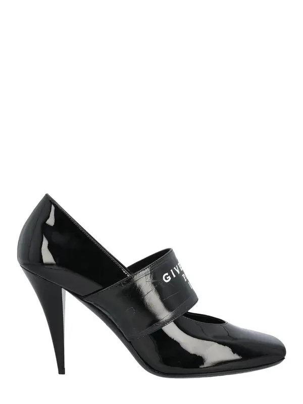 Givenchy Sliced Square Tape Pumps - Black