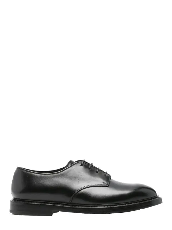 Premiata Calla Leather Laced Shoes - Black