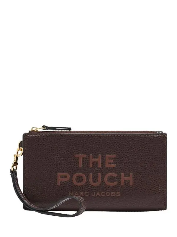 Marc Jacobs The Leather Pouch - Brown