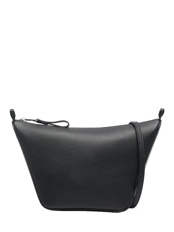 Loewe Leather Mini Hobo Bag - Black
