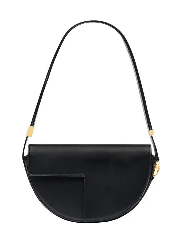 PATOU Le Leather Bag - Black
