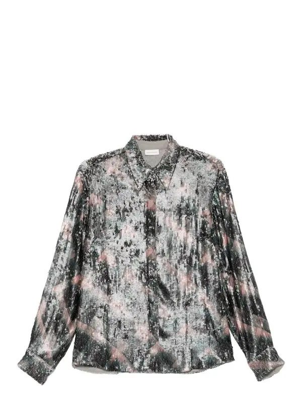 Dries Van Noten Embroidered Shirt - Multi
