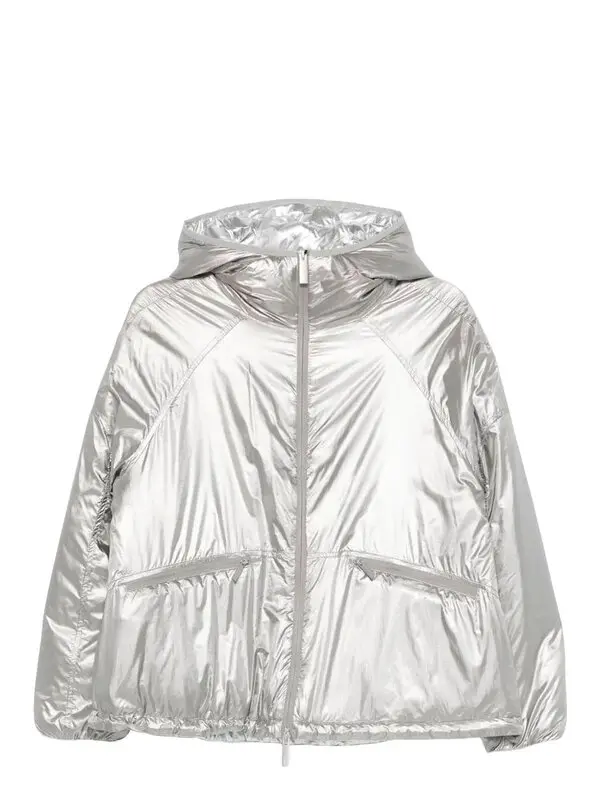 Herno Hooded Down Jacket - Metallic