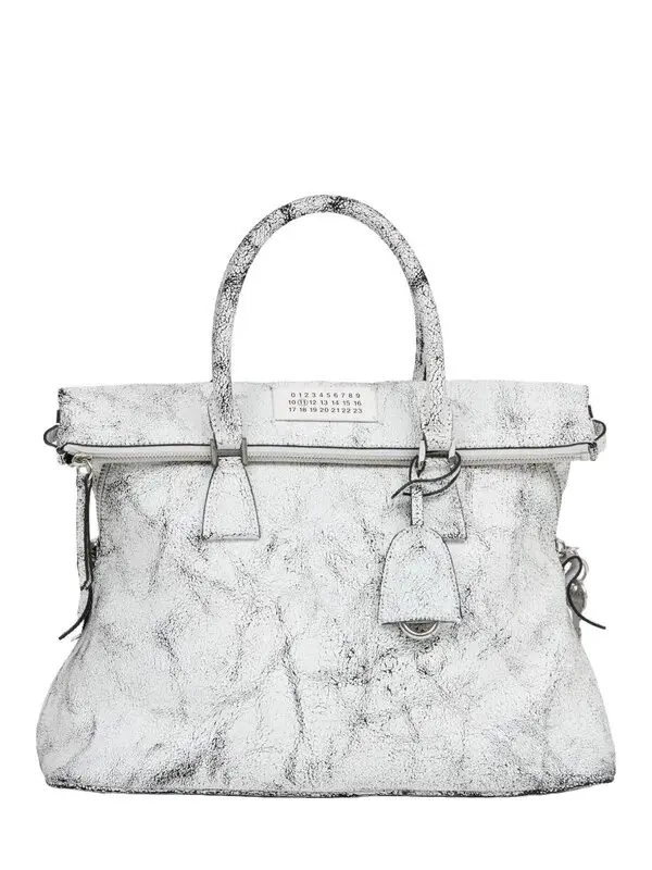 MAISON MARGIELA 5ac Medium Tote - White