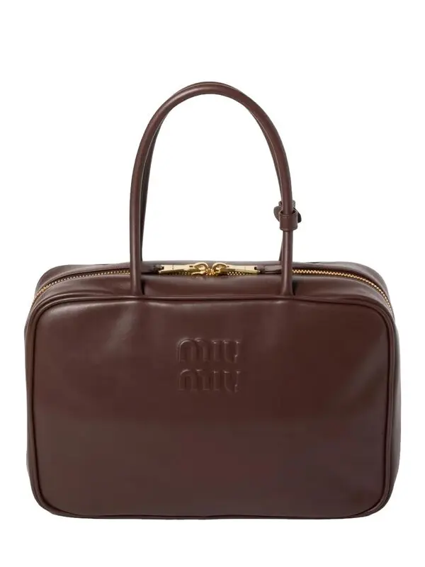 Miu Miu Large Beau Bag - Brown