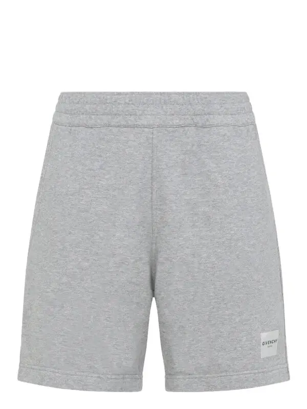 Givenchy Cotton Sports Shorts - Grey