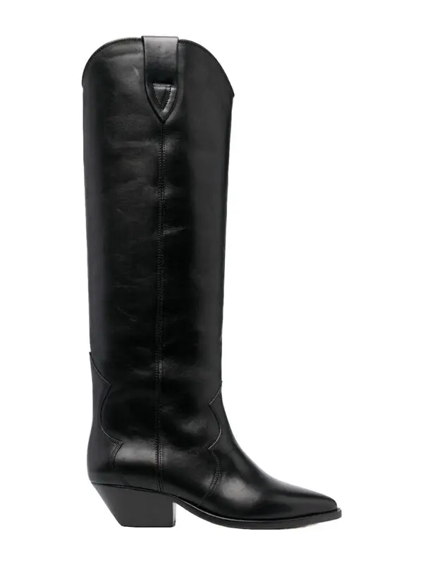 Isabel Marant Denvée Knee-high Boots - Black