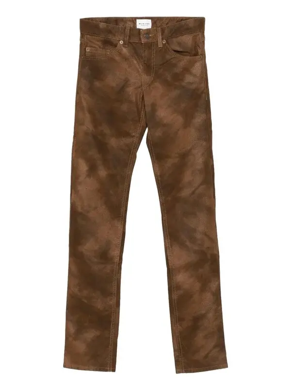 MARANT ETOILE Kelsie Gradient Effect Pants - Brown