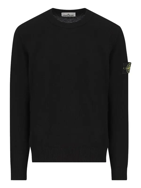 C.P. COMPANY Crew Neck Pullover - Black