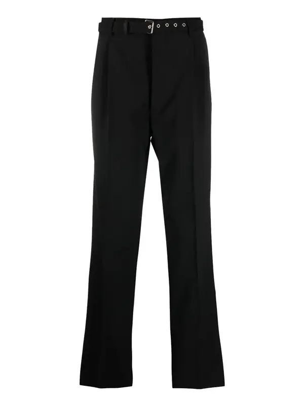 Prada Tailored Wool Trousers - Black