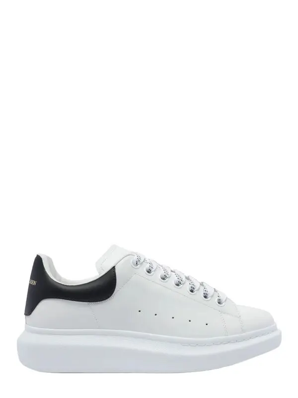 Alexander McQueen Oversized Leather Sneakers - White