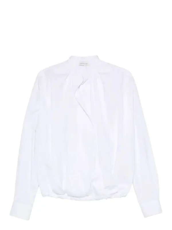 Dries Van Noten Cenver Cotton Shirt - White