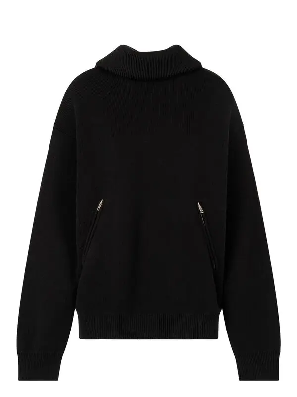 Balenciaga Back To Front Pullover - Black