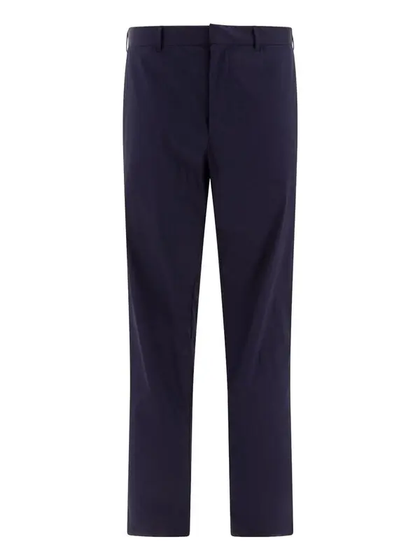 Prada Cotton Trousers - Blue