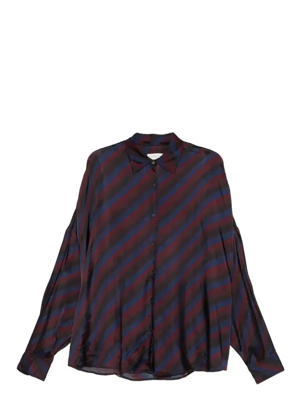 Dries Van Noten Casia Striped Shirt - Blue