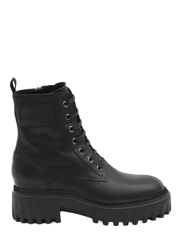 Hogan H700 Leather Boots - Black