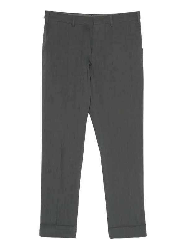 Dries Van Noten Linen Philip Pants - Grey