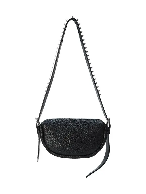 Alexander Wang Ry Studded Leather Crossbody Bag - Black