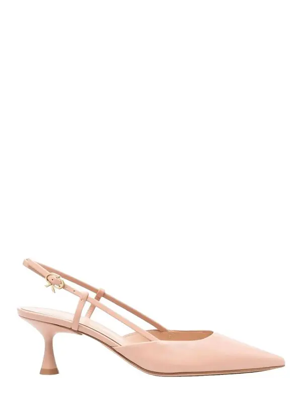GIANVITO ROSSI Ascent 55 Slingback - Pink & Purple