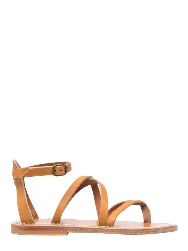 K.JACQUES Epicure Flat Sandals - Nude & Neutrals