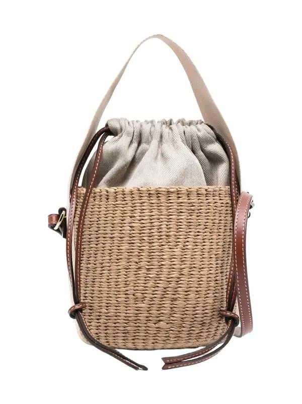 Chloé Small Woody Basket - Nude & Neutrals
