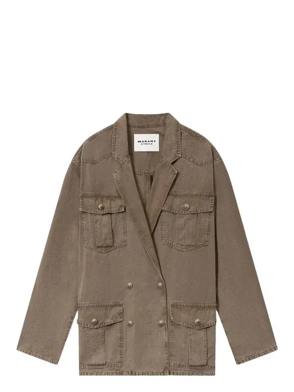 MARANT ETOILE Nevala Workwear Jacket - Brown