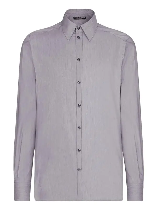 Balenciaga Striped Shirt - Blue