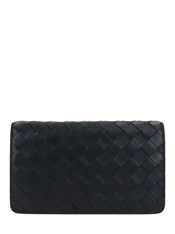 Bottega Veneta Intreccio Pouch - Black
