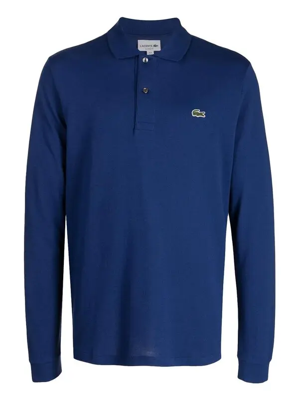 Lacoste Classic Cut Long Sleeve Polo L.12.12 Original - Blue