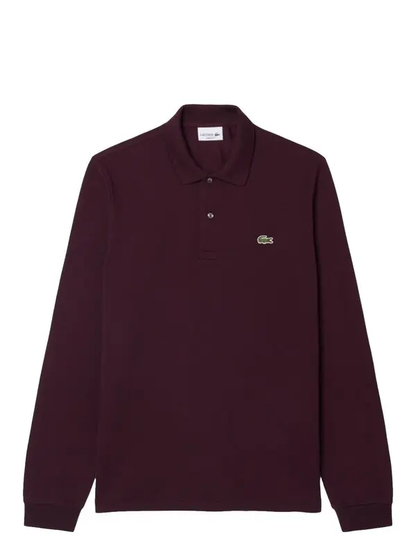 Lacoste Classic Cut Long Sleeve Polo L.12.12 Original - Brown