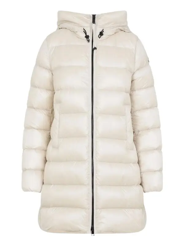 Moncler Suyenne Midi Down Jacket - Nude & Neutrals