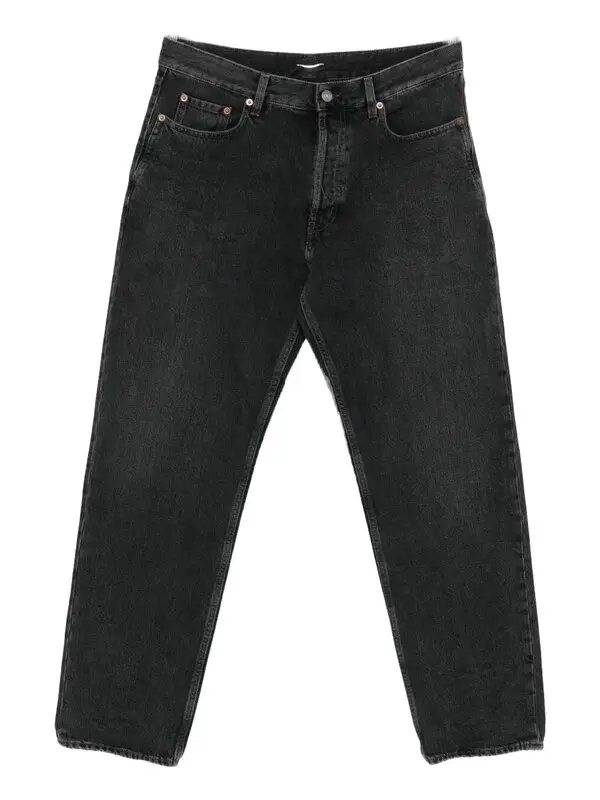 Saint Laurent Mick Long Jeans In Westwood Denim - Black