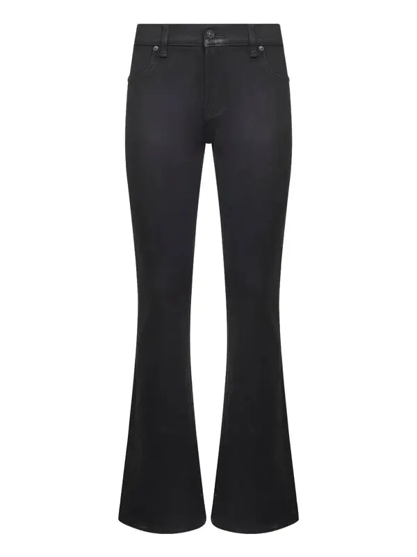7 For All Mankind Bootcut Tailorless Jeans - Black