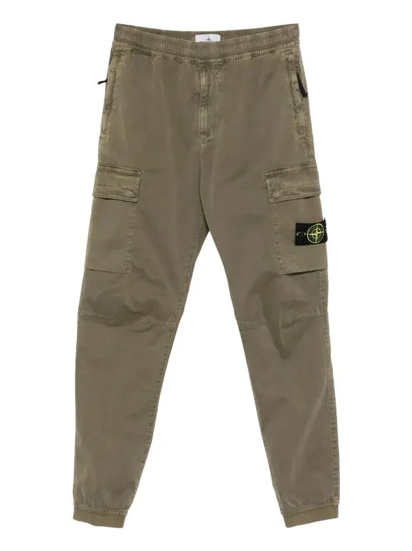 Stone Island Regular Fit Cargo Pants - Green