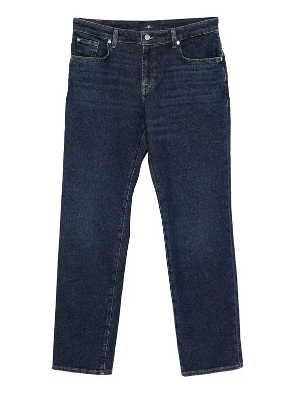 7 For All Mankind Calie Straight-leg Jeans - Blue