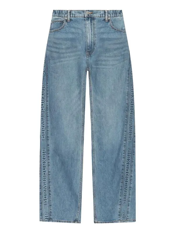 Alexander Wang Denim Balloon Joggers - Blue