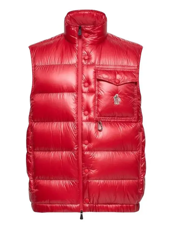 Moncler Padded Vest - Red
