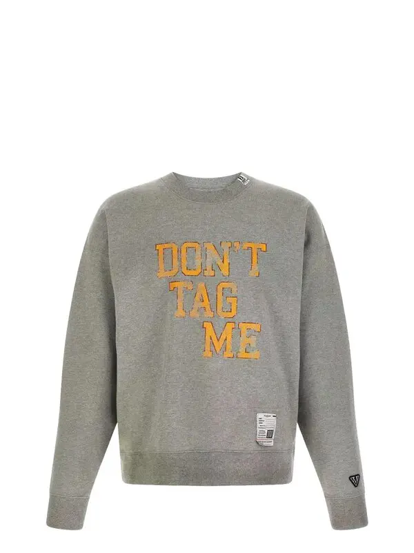 Mihara Yasuhiro Gauze Logo-patch Sweatshirt - Grey