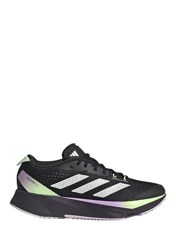 Adidas Adizero Sl Sneakers - Core Black/zero Metalic/green Spark