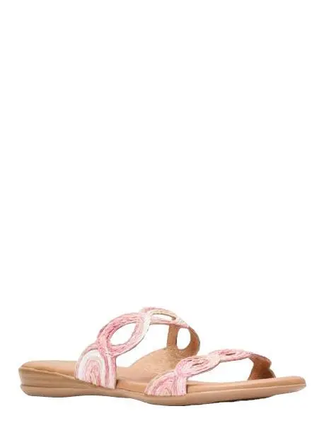 Andre Assous Nizzie Slide Sandal - Pink Multi